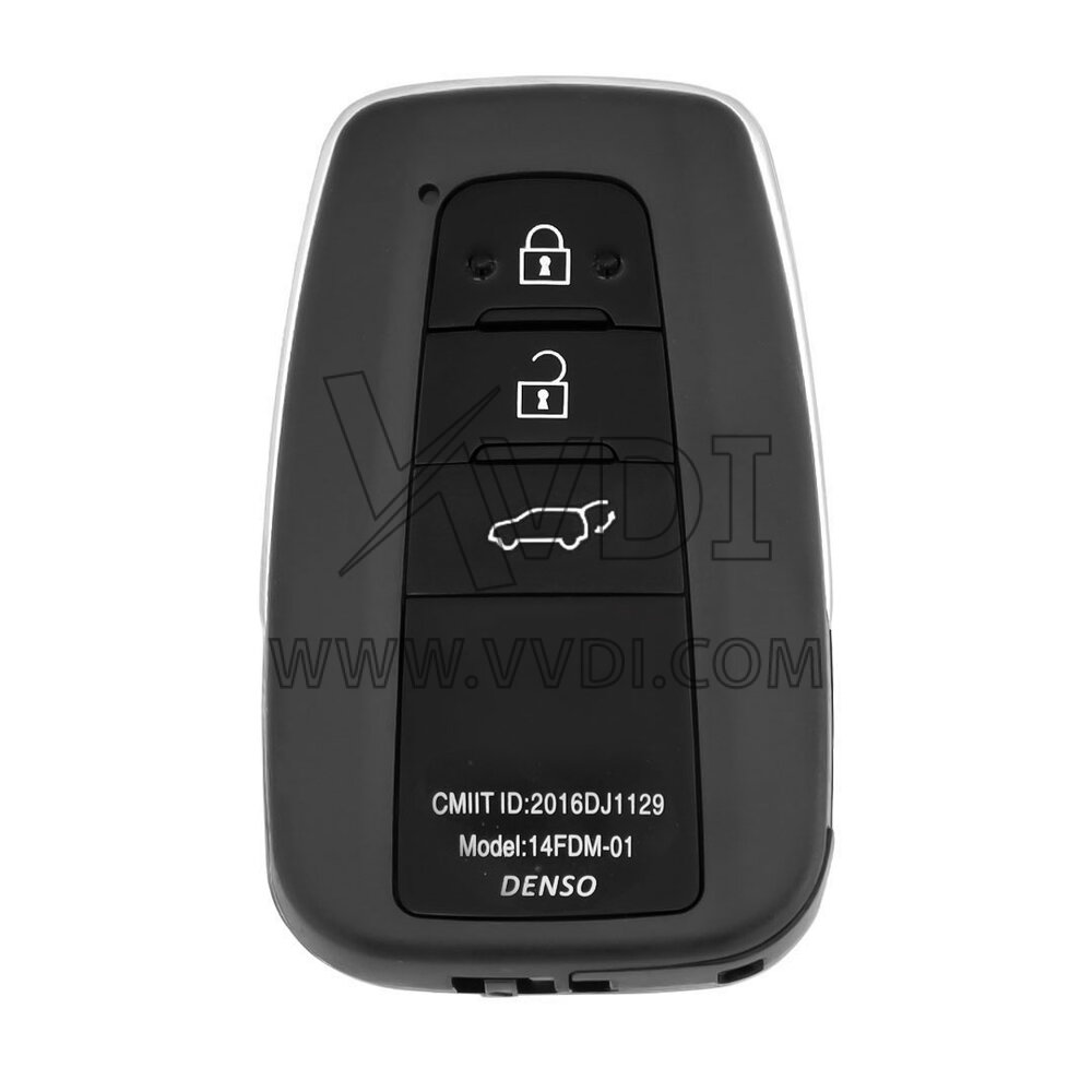 VD15037-Toyota Rav4 2019-2022 Smart Remote Key Shell SUV 3 Buttons | VVDI