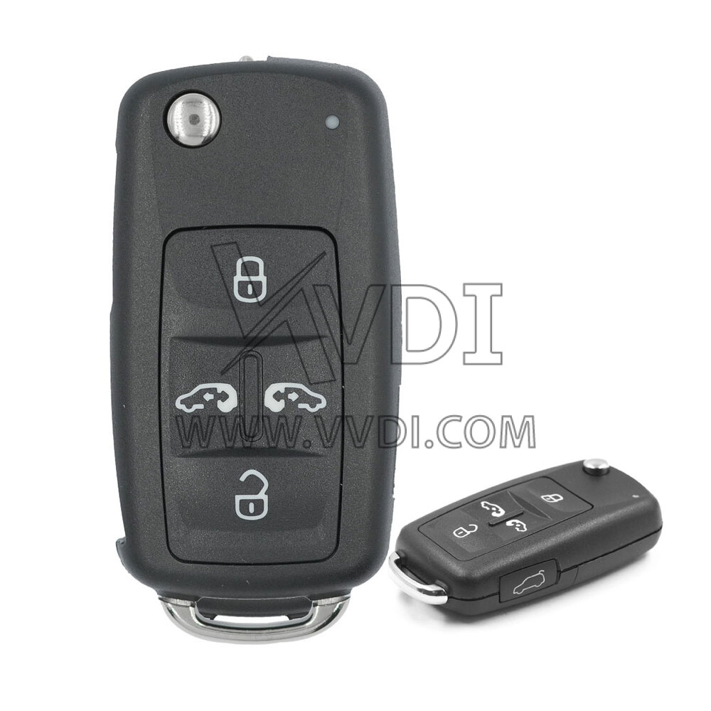 VD20237-Volkswagen UDS Flip Remote Key Shell 5 Buttons SUV Type | VVDI