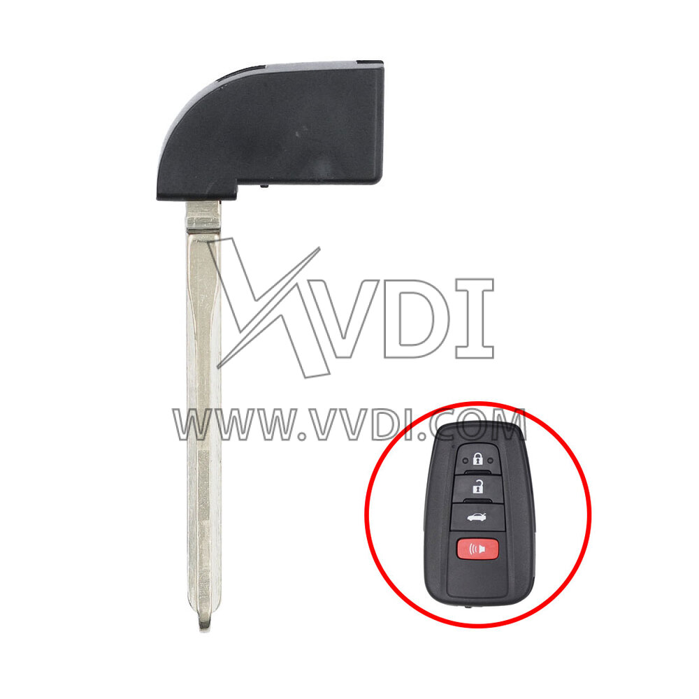 VD20295-Toyota Camry 2018 Smart Remote Key Blade TOY48 | VVDI