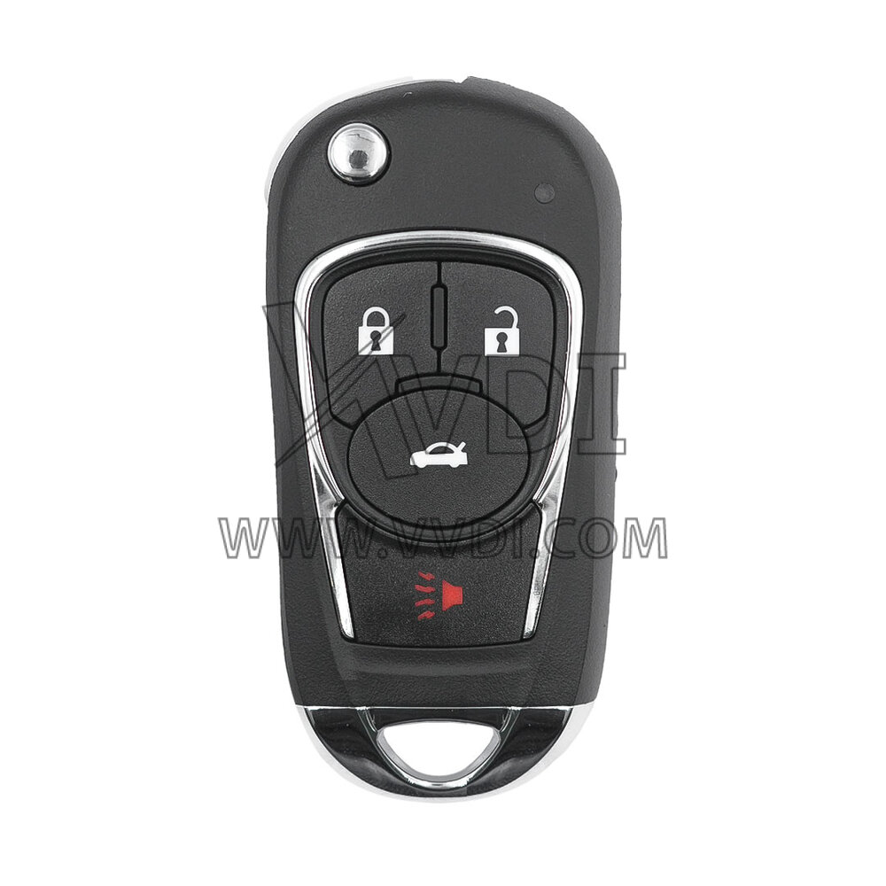 VD20383-Xhorse Keydiy Opel Type Flip Remote Key Shell 3+1 Buttons | VVDI