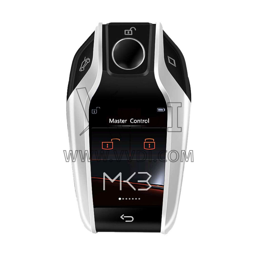 VD20549-LCD Universal Smart Key BMW Tracking System Silver Color | VVDI