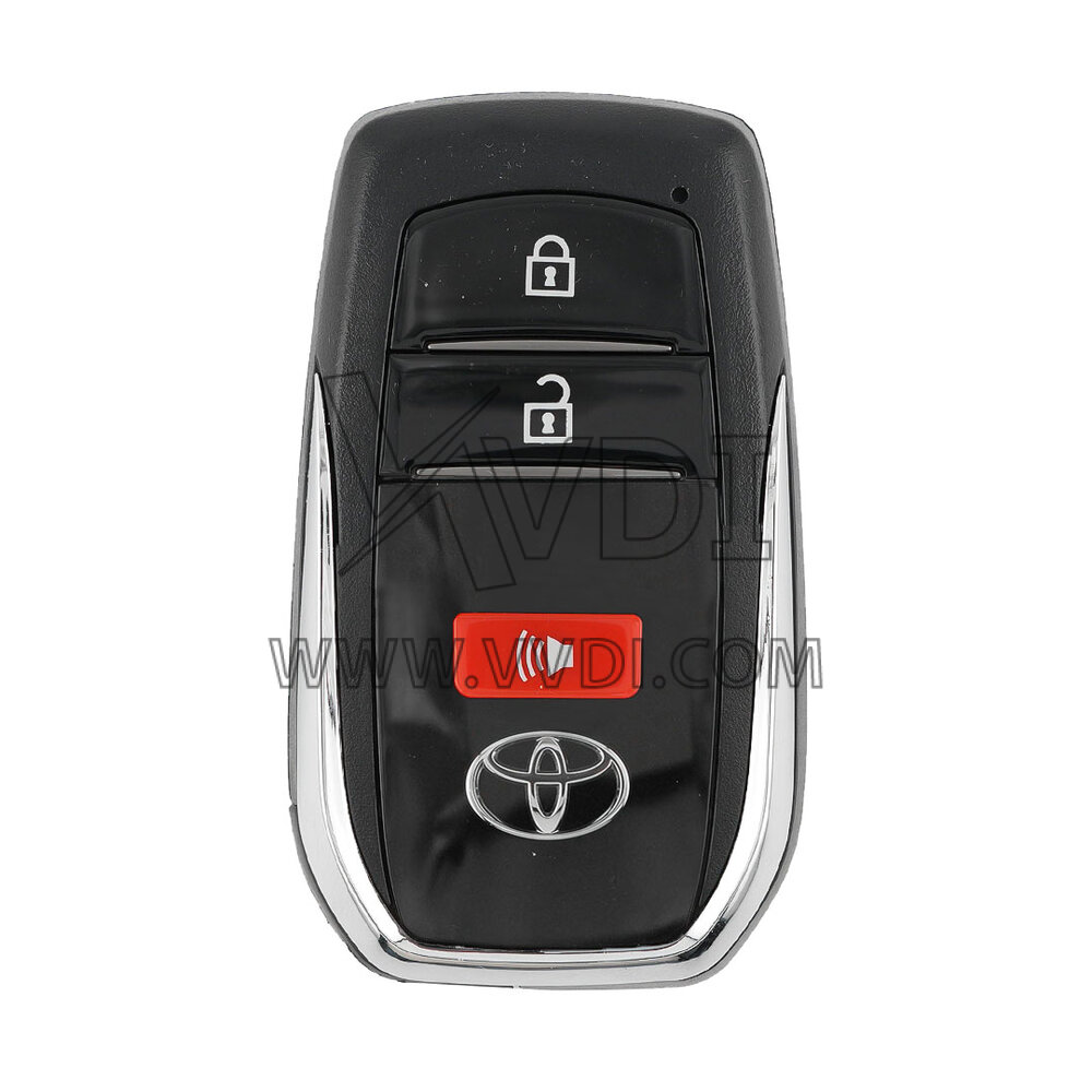 VD24663-Toyota Corolla Cross Smart Remote Key Shell 2+1 Buttons Chrome ...
