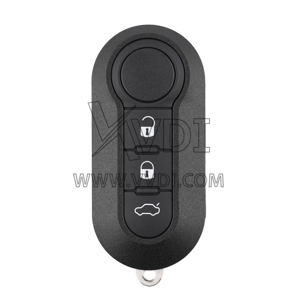 VD24702-Fiat Flip Remote Key 3 Buttons 433Mhz 4A Transponder | VVDI