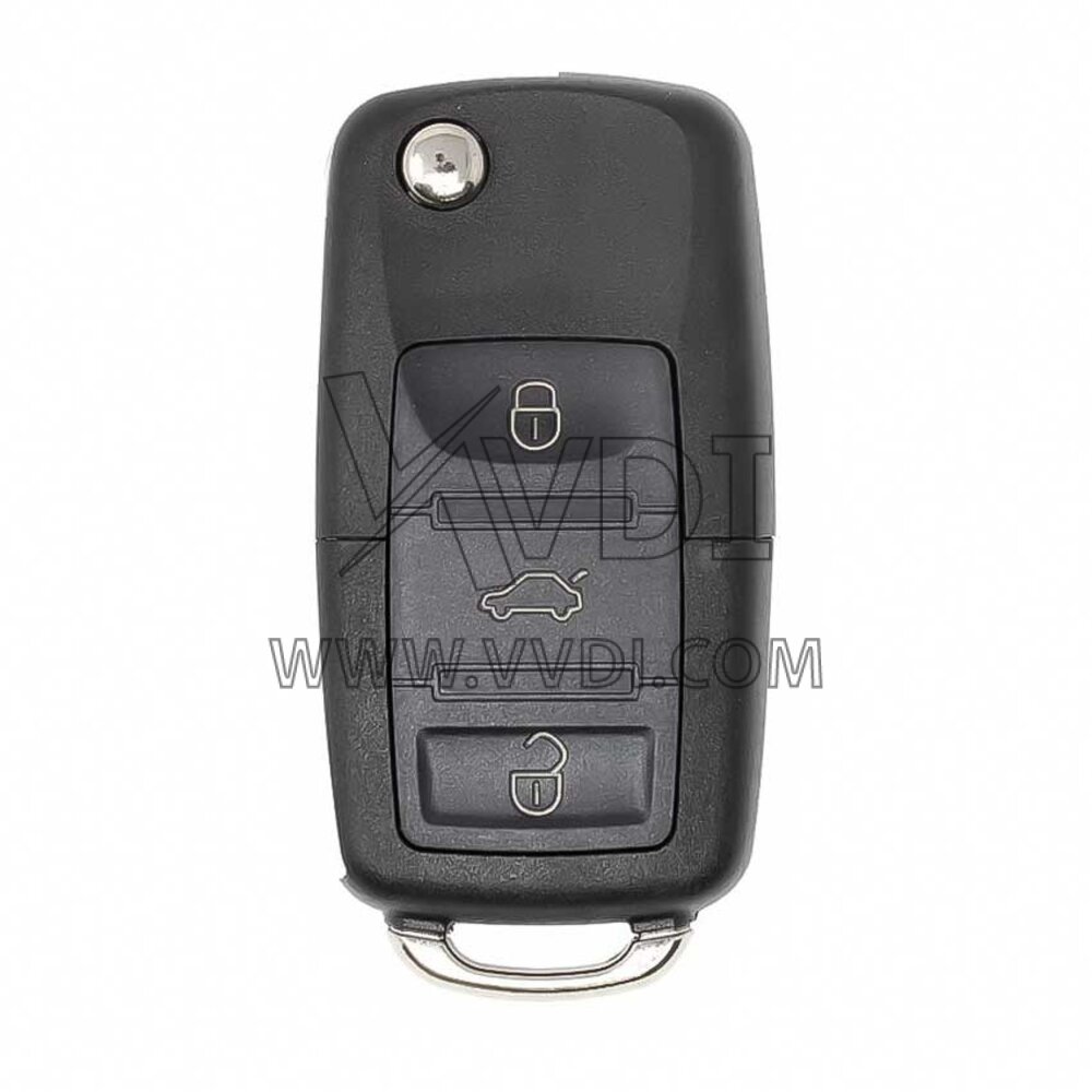 VD24888-Xhorse Wire Flip Remote Key 3 Buttons VW Style XKB520EN | VVDI