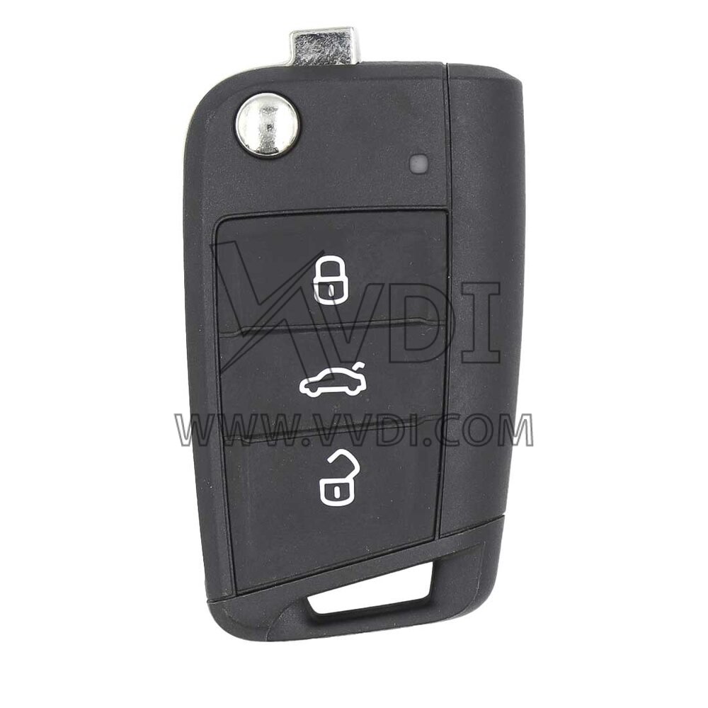 VD2872-Skoda MQB Original Flip Remote Non Proximity 654959752C | VVDI
