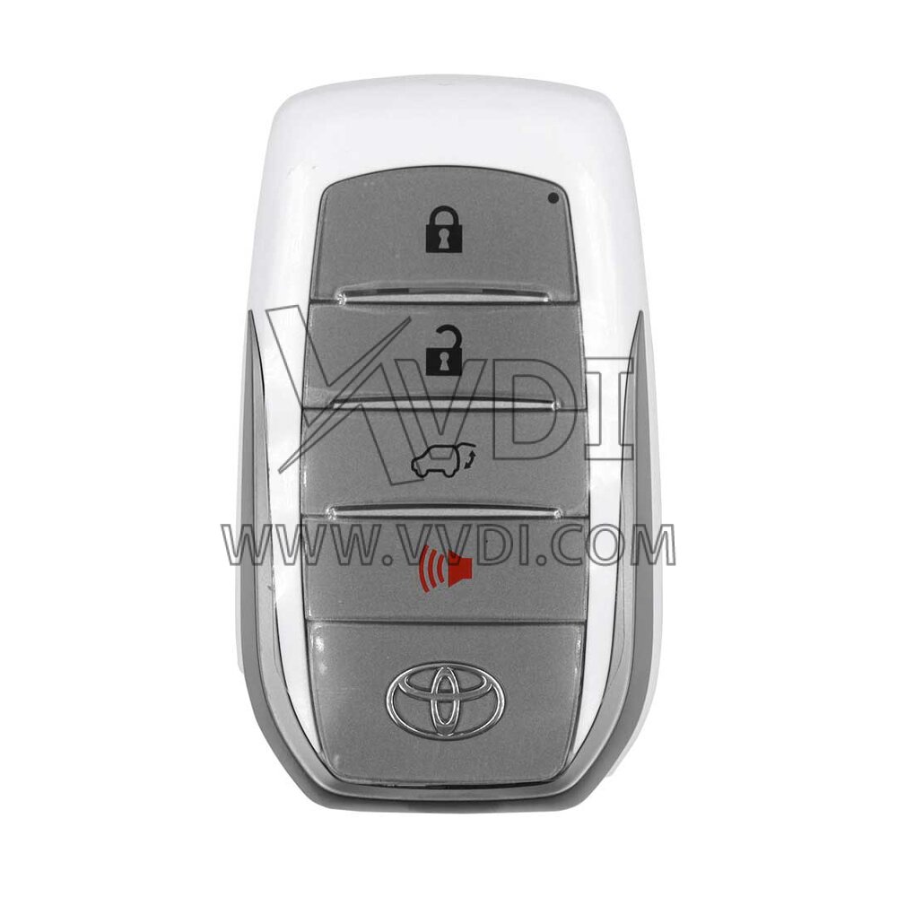 VD5055-Toyota Fortuner SW4 Original Smart Remote Key White | VVDI