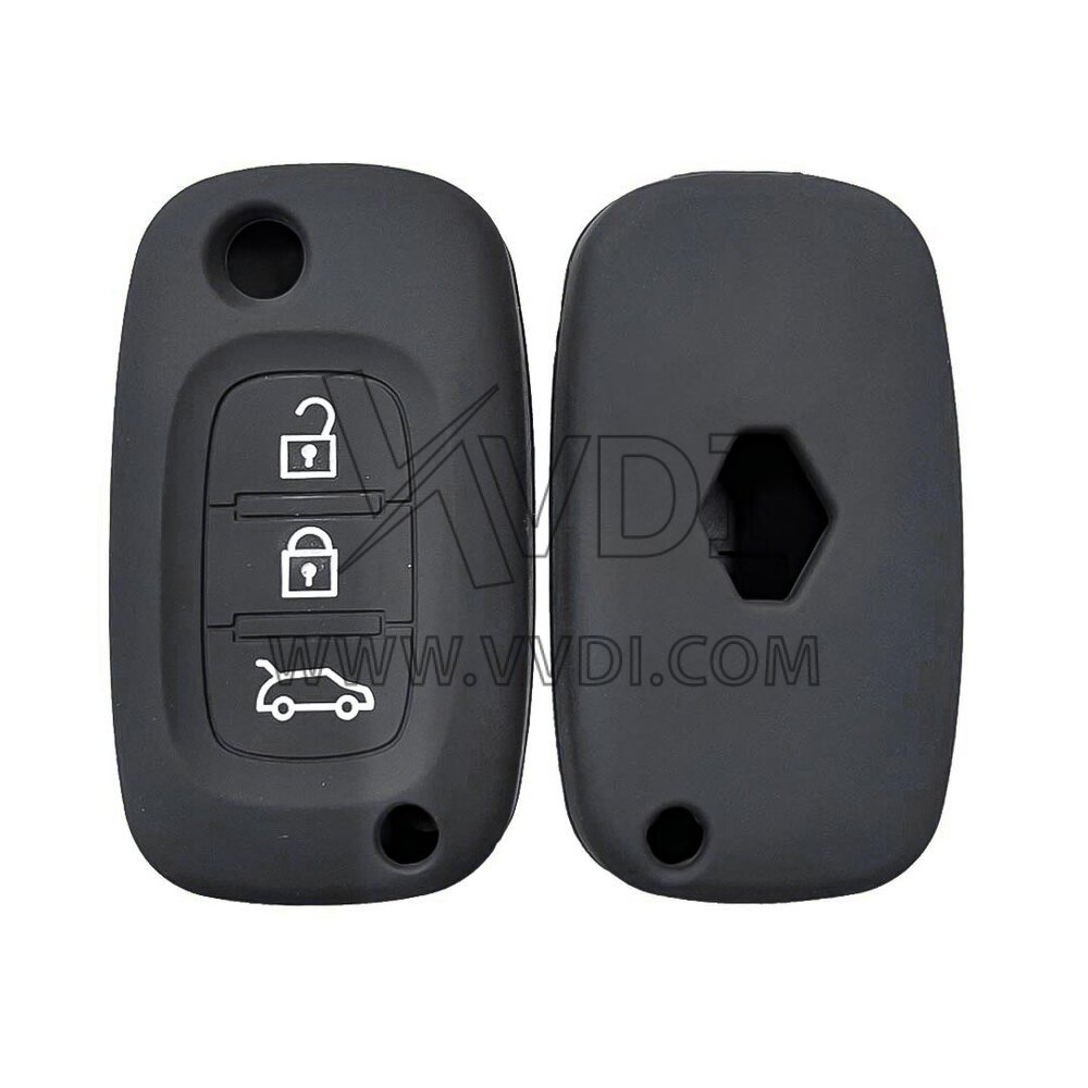 VD1463-Silicone Case For Renault Flip Remote Key 3 Buttons | VVDI