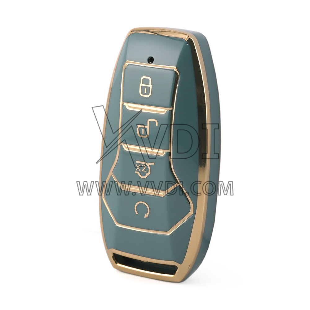 VD20775-Nano Cover For BYD Remote Key 4 Buttons Gray BYD-A11J | VVDI