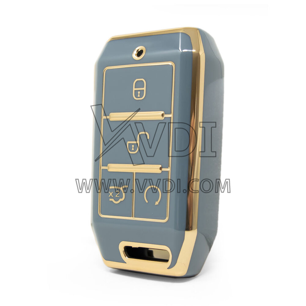 VD20782-Nano Cover For BYD Remote Key 4 Buttons Gray BYD-C11J | VVDI