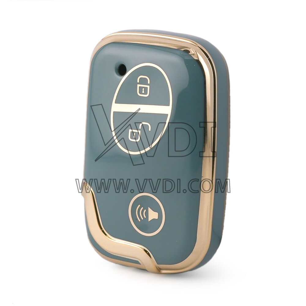 VD20788-Nano Cover For BYD Remote Key 3 Buttons Gray BYD-E11J | VVDI