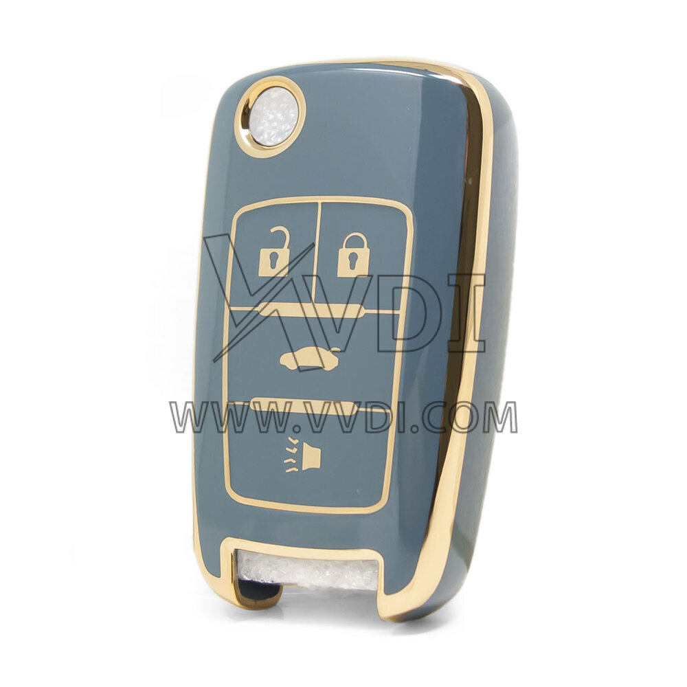 VD21336-Nano Cover For Chevrolet Flip Remote Key 4B Gray CRL-A11J4 | VVDI