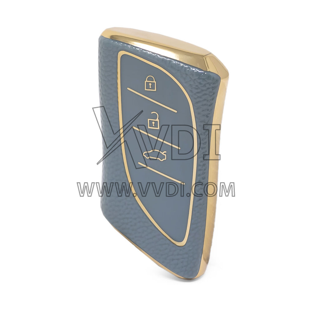 VD21909-Nano High Quality Gold Leather Cover Lexus | VVDI