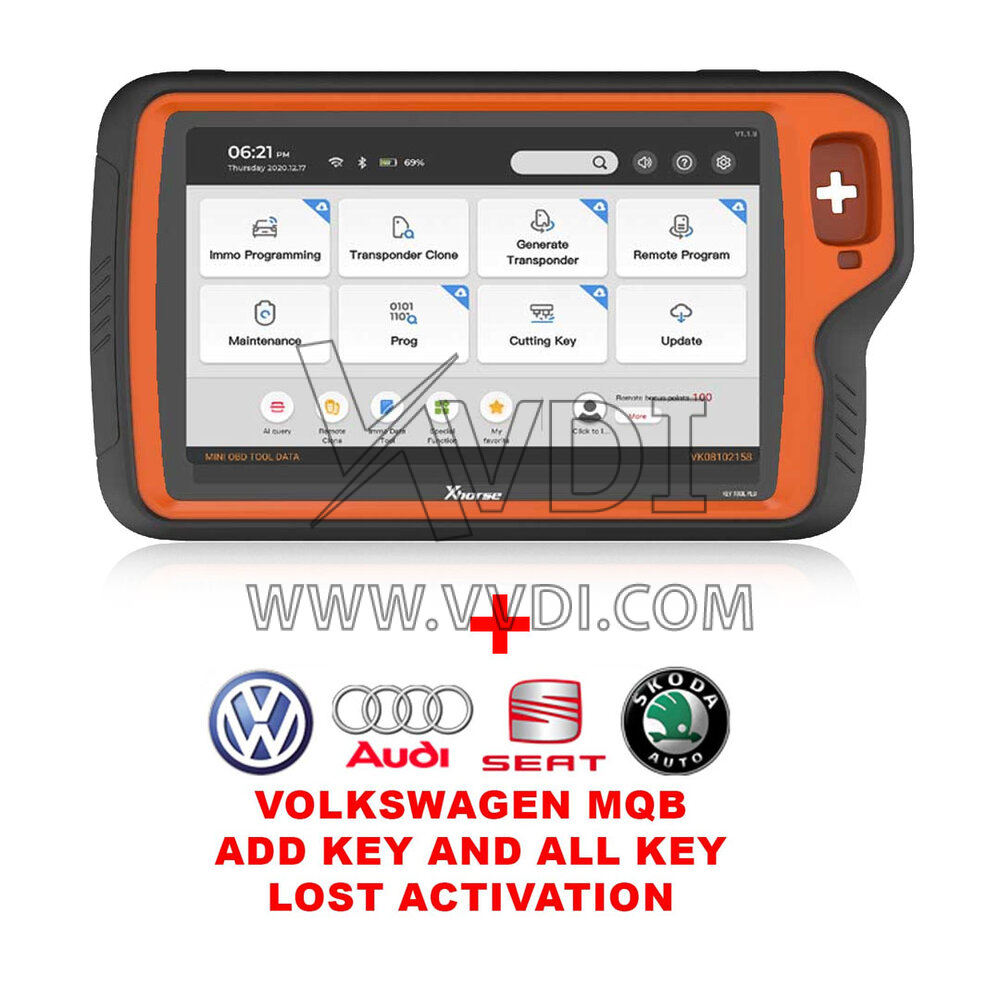 VDON366-Xhorse VVDI Key Tool Plus Pad Device & AKL | VVDI