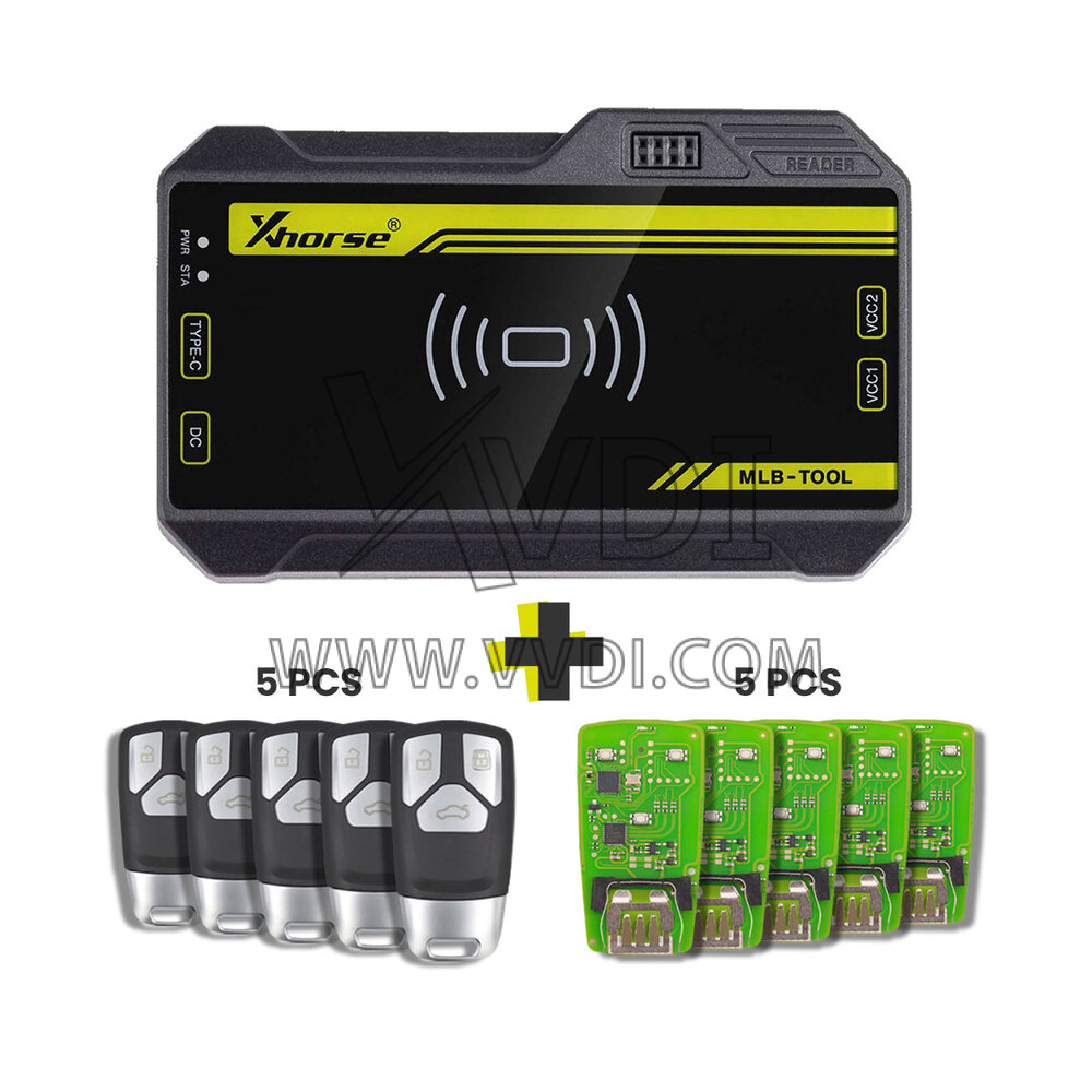 VDON473-Xhorse VVDI MLB Tool + 5 PCs MLB Smart Remote PCB | VVDI