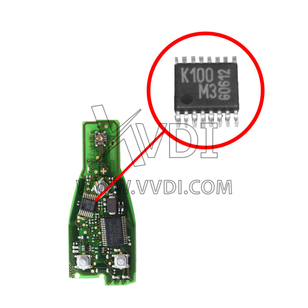 VD0155-IC K5100 For Change Mercedes Keyless Frequency V03/V06/V08 | VVDI