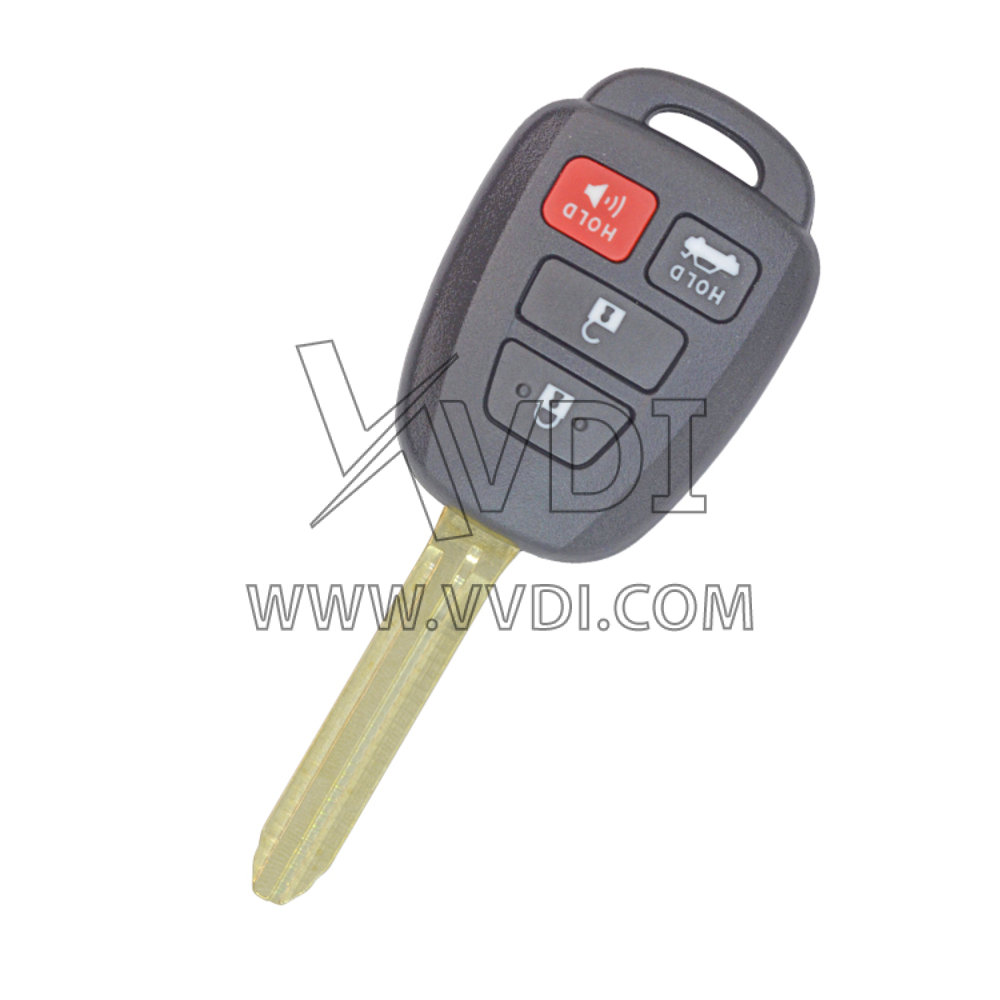 Toyota Remote Key 315MHz 4 Buttons