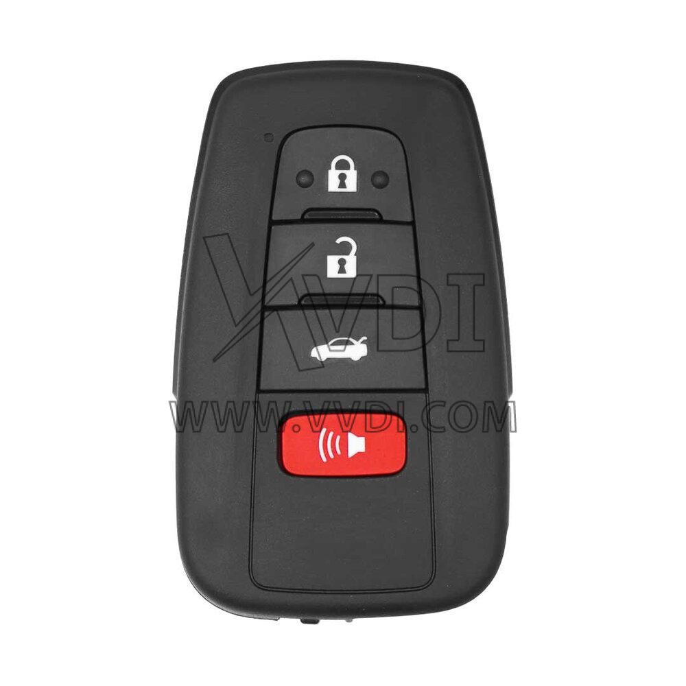 VD1366-Toyota Corolla Remote Key 4 Buttons 433 MHz 8990H-02060 | VVDI