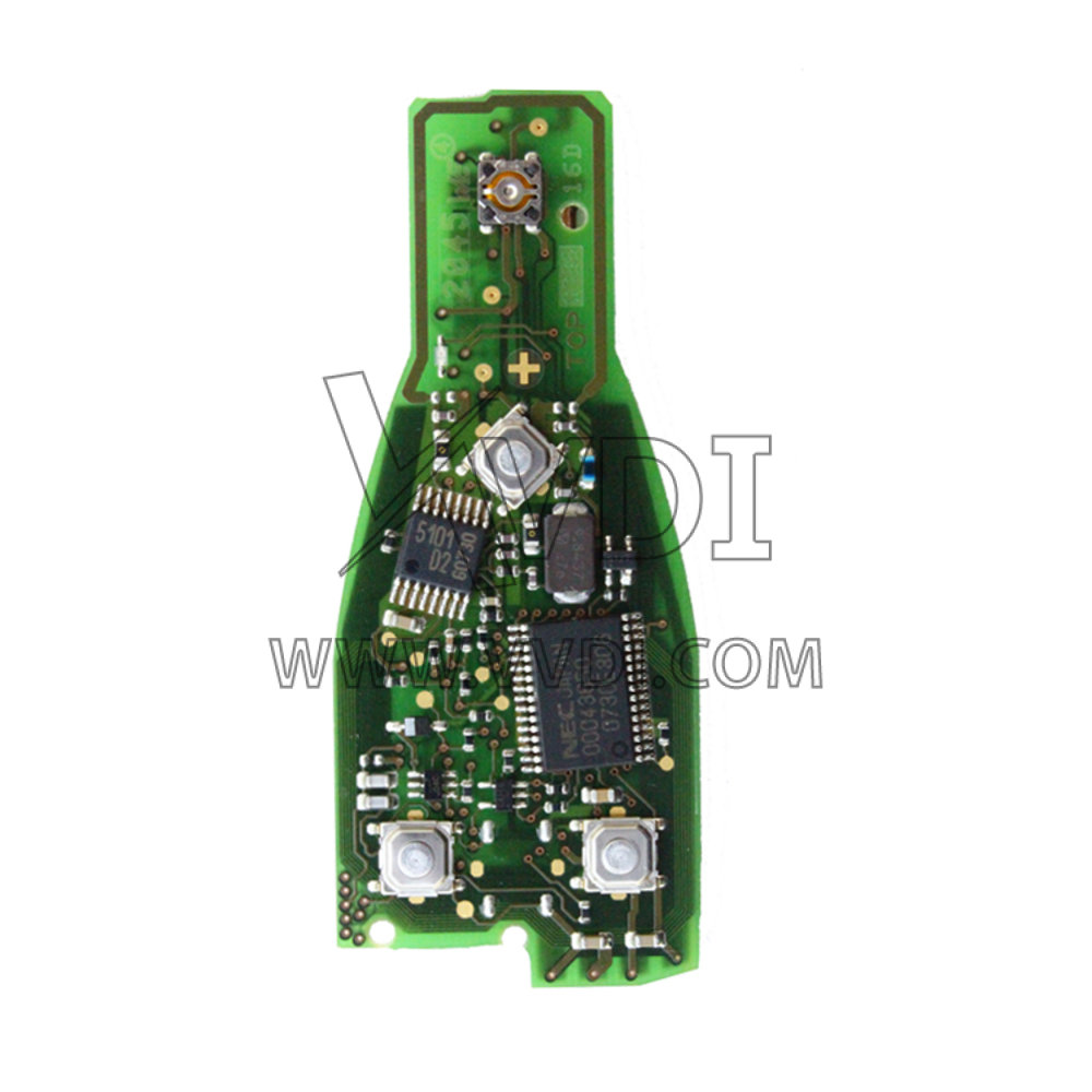Mercedes Benz Original 3 Buttons 433MHz Smart Remote Key PCB Key less