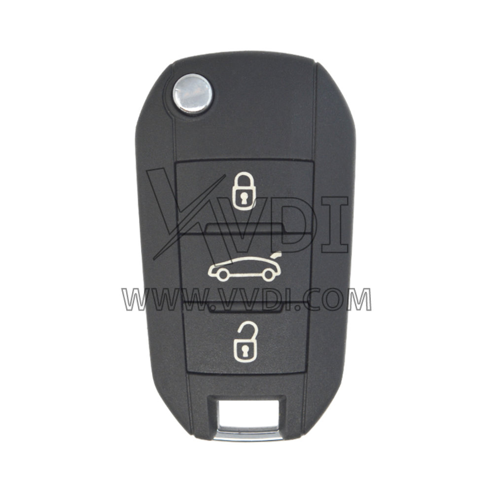Citroen C-Elysee C4-Cactus 3 buttons 433MHz Original Flip Remote Key