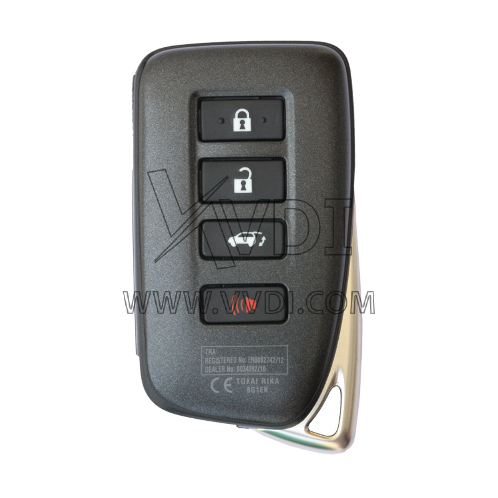 Lexus LX570 2016 4 Buttons 433MHz Genuine Smart Key 89904-78650