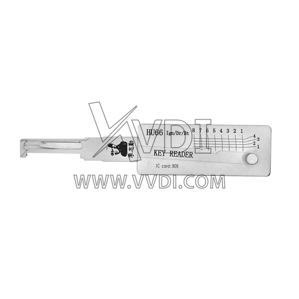 VD6606-Original Lishi Hu66 Key Reader Decoder| VVDI