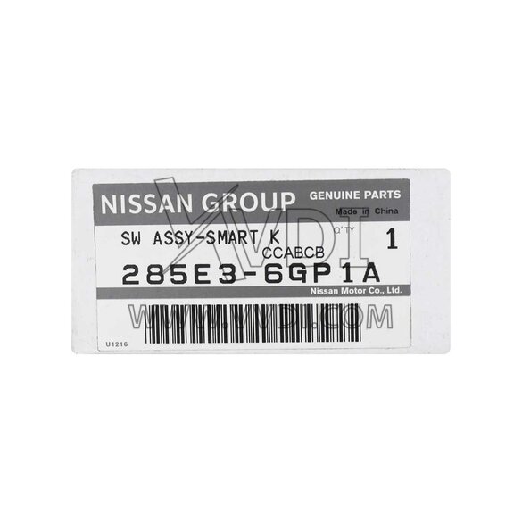 VD1277-Nissan Z 2023 Genuine Smart Remote Key 285E3-6GP1A | VVDI