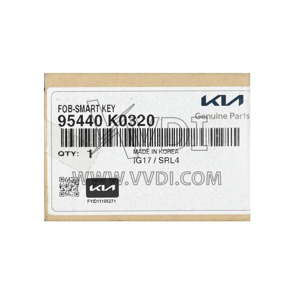 VD13190-KIA Soul Genuine Smart Remote Key 95440-K0320 | VVDI
