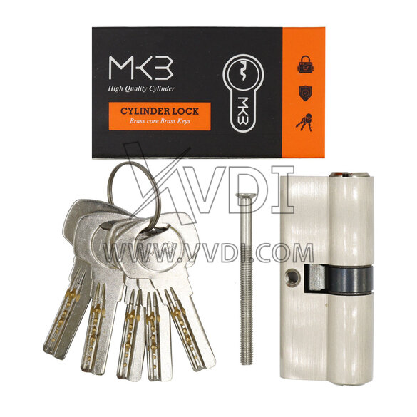 VD20008-Pure Brass Cylinder,5 Brass Computer Keys, PN Size 70mm | VVDI