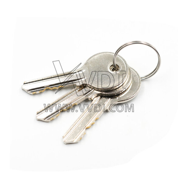 VD20014-Full Zinc Cylinder,3 Brass Normal Keys, Key SN Size 70mm | VVDI