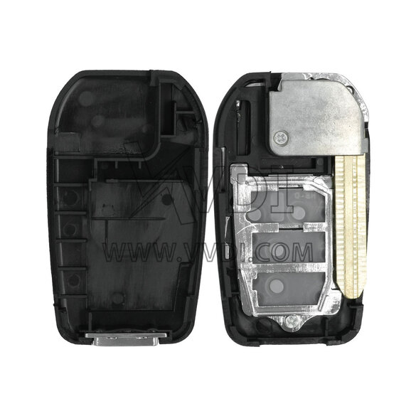 VD20249-Toyota Flip Remote Key Shell 3 Buttons Modified Vertical Type ...