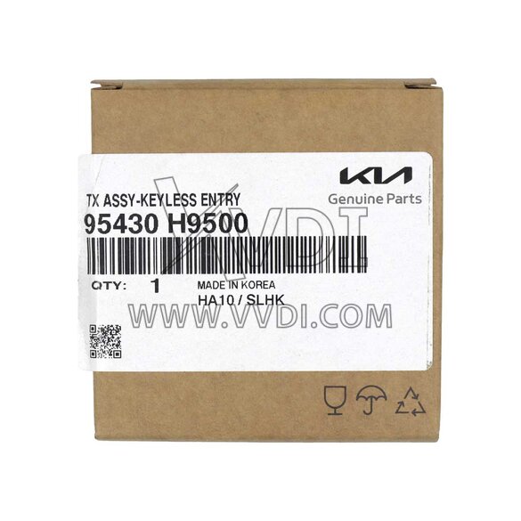 VD20459-KIA Rio Genuine Flip Remote Key 95430-H9500 | VVDI