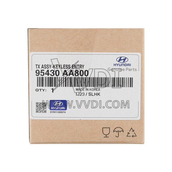 VD22648-Hyundai Elantra Genuine Flip Remote Key 95430-AA800 | VVDI