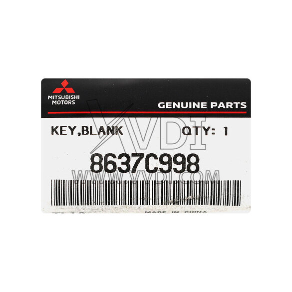 VD23194-Mitsubishi Mirage Genuine Smart Remote Key FSL 8637C998 | VVDI