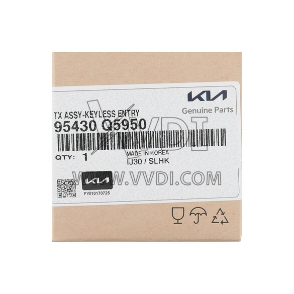 VD23313-Kia Seltos Genuine Flip Remote Key 95430-Q5950 | VVDI
