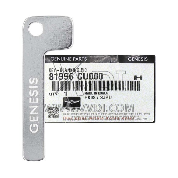 VD2363-Genesis Genuine Smart Remote Key Blade 81996-CU000 | VVDI