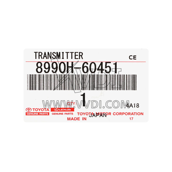 VD24138-Toyota Land Cruiser 2022-2024 Genuine| VVDI