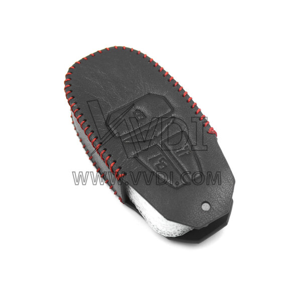 VD3274-Leather Case For Aston Martin Smart Remote Key 3 Buttons | VVDI