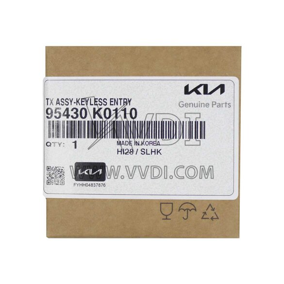 VD2910-KIA Soul 2019-2022 Genuine Flip Remote Key 95430-K0110 | VVDI