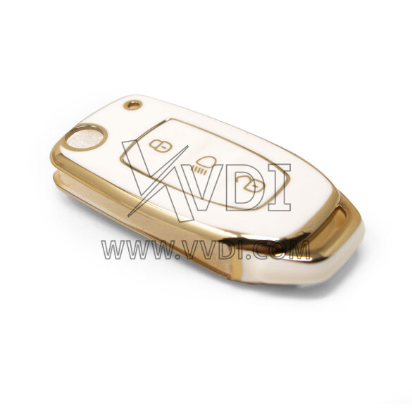 VD20692-Nano Cover For TATA Flip Remote Key 3 Button White TATA-B11J | VVDI