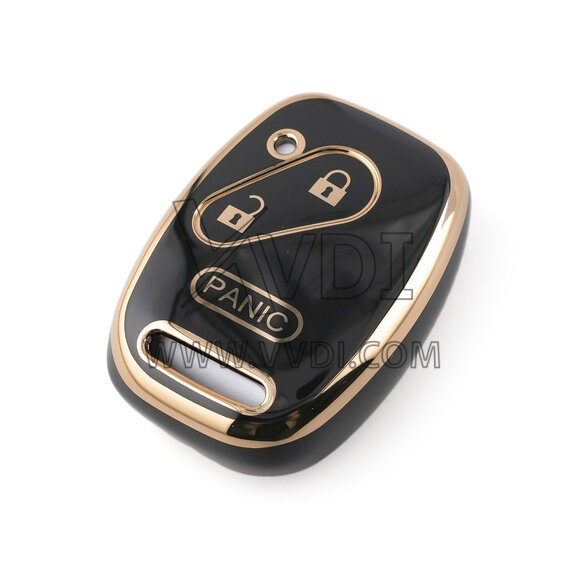 VD20768-Nano Cover For Honda Remote Key 3 Buttons Black HD-J11J3B | VVDI