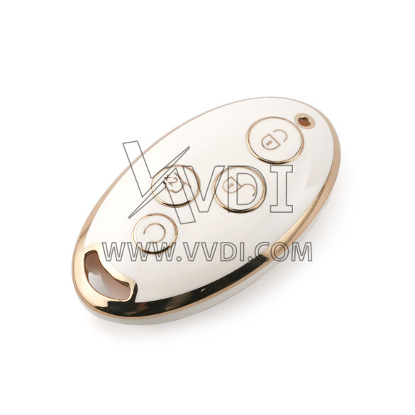 VD20777-Nano Cover For BYD Remote Key 4 Buttons White BYD-B11J | VVDI