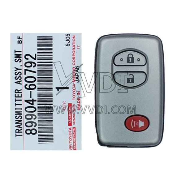 Toyota Land Cruiser Genuine Smart Key 2009 3 button 433MHz 89904-60792