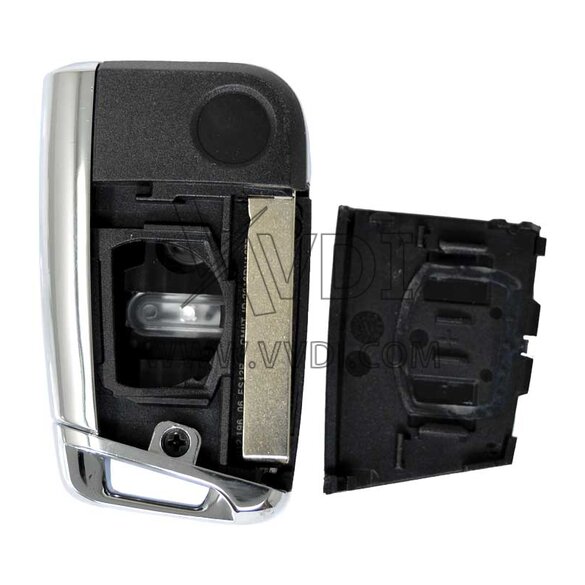 VW Polo Flip Remote Key Shell HU162 Blade | vvdi