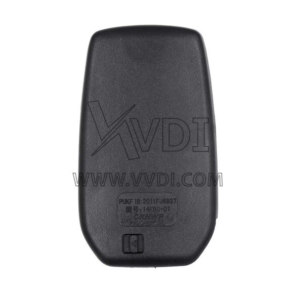 MK3004-Toyota Alphard Smart Remote Key Shell 5 Buttons | VVDI