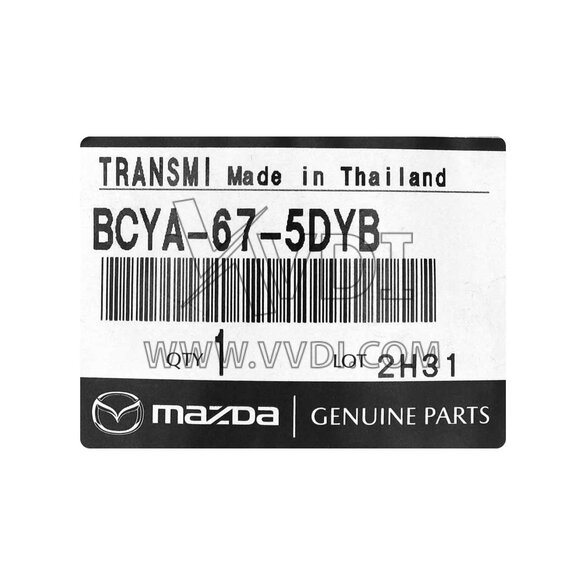 VD13318-Mazda 3 Sedan 2019-2024 Genuine Smart| VVDI