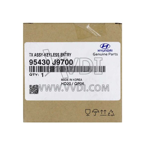 VD3345-Hyundai Kona Genuine Flip Remote Key 4 Buttons 95430-J9700 | VVDI
