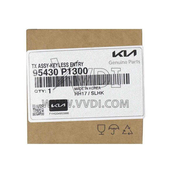 VD4585-KIA Carnival 2022 Genuine Flip Remote Key 95430-P1300 | VVDI