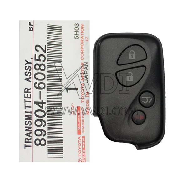 Lexus LX570 2010 4 Buttons 433MHz Genuine Smart Key 89904-60850