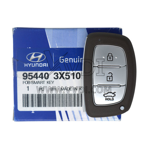 Hyundai Elantra 2014 2016 3 Buttons 433MHz Genuine Smart Key Remote