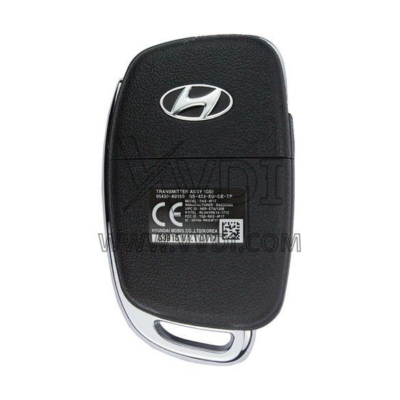 Hyundai Creta 2016 2018 3 Buttons 433MHz Genuine Flip Remote Key 9543